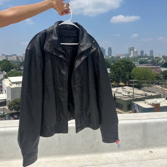 Charles Klein | Jackets & Coats | Vintage Charles Klein Leather Jacket ...
